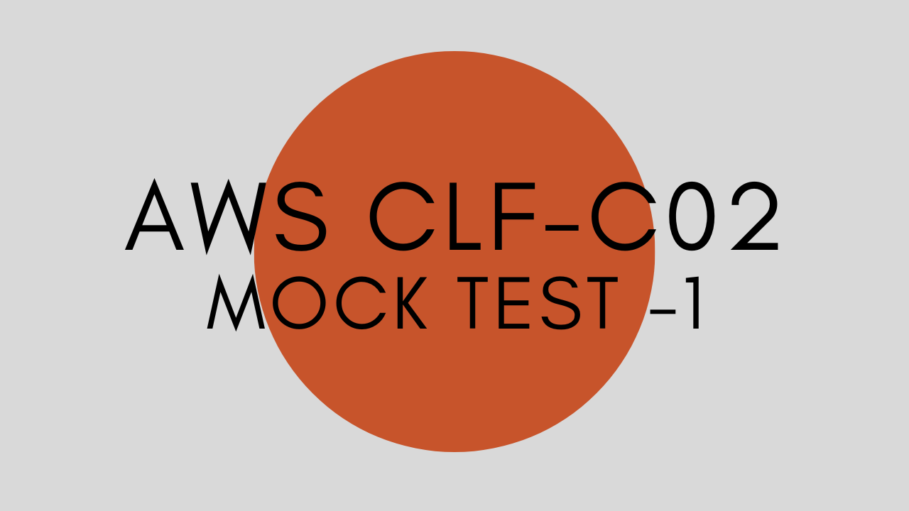 Aws Cloud Practitioner Mock Test 1 Iotedu